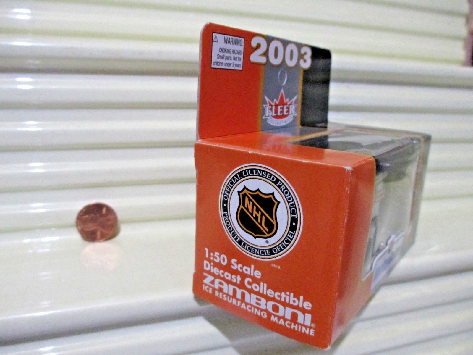 FLEER Collectibles 1/50 NHL ZAMBONI ICE MAKER 2003 PHILADELPHIA FLYERS ...
