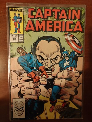 CAPTAIN AMERICA FEB #338 MARVEL COMIC BOOK(1988) | eBay Australia