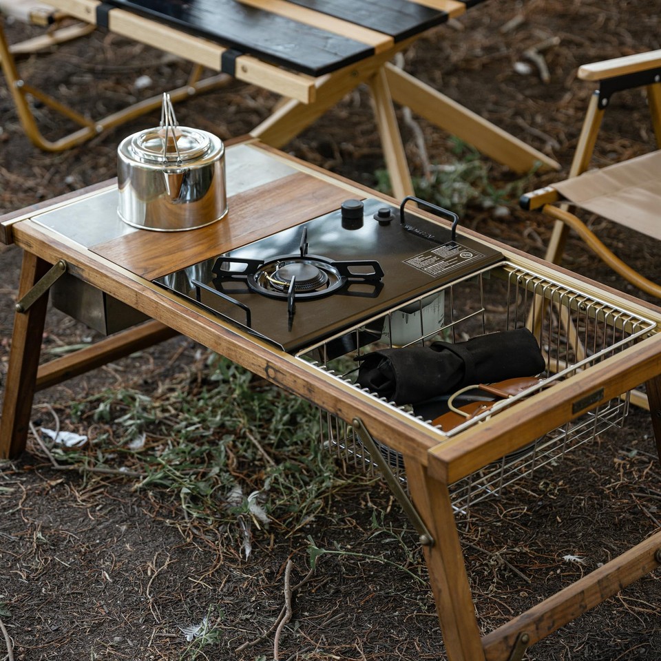 Camping Gas Stove for IGT Table, Folding Isobutane Stove with Carry Bag ...