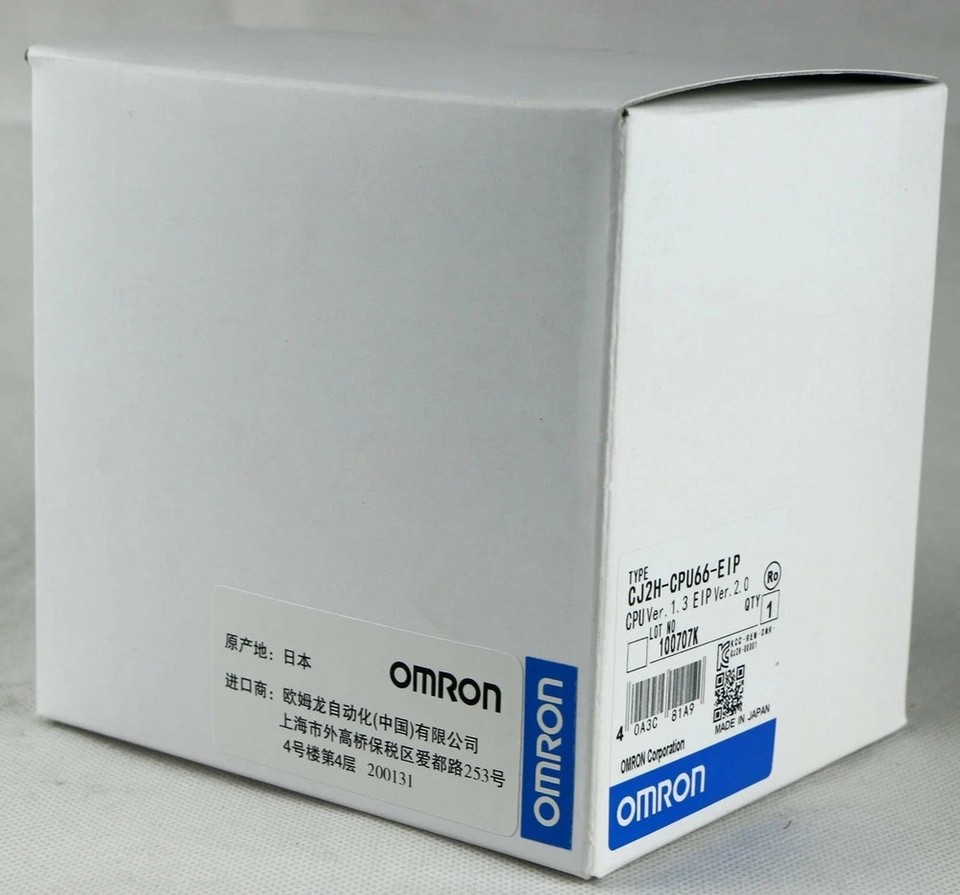 1PC OMRON CJ2H-CPU66-EIP PLC Module CJ2HCPU66EIP New In Box US Free TAX ...