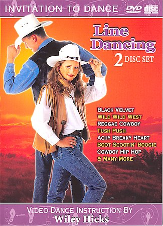 Invitation to Dance - Line Dancing (DVD, 2003) with Wiley Hicks, 2 disc ...