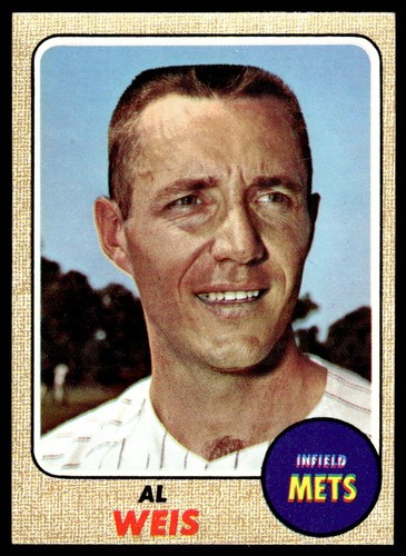 1968 Topps Al Weis New York Mets #313 | eBay