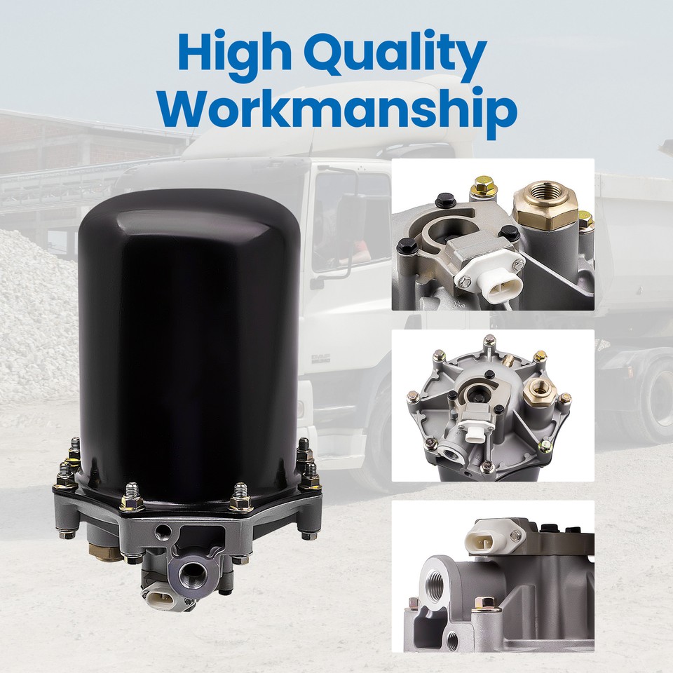 Air Dryer Assembly -12 Volt Style AD9 for Bendix 065225 109685 for Semi ...