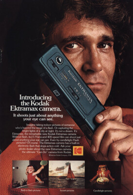 1978 Kodak Ektramax Camera: Michael Landon Vintage Print Ad | eBay