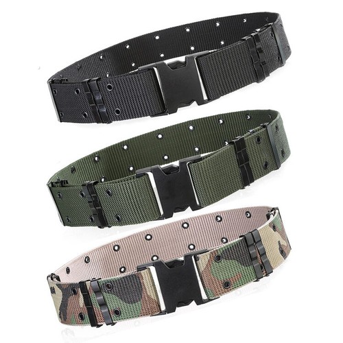 Tactical Belts Military Nylon Adjustable Belt Army Outdoor Duty Hunting ...