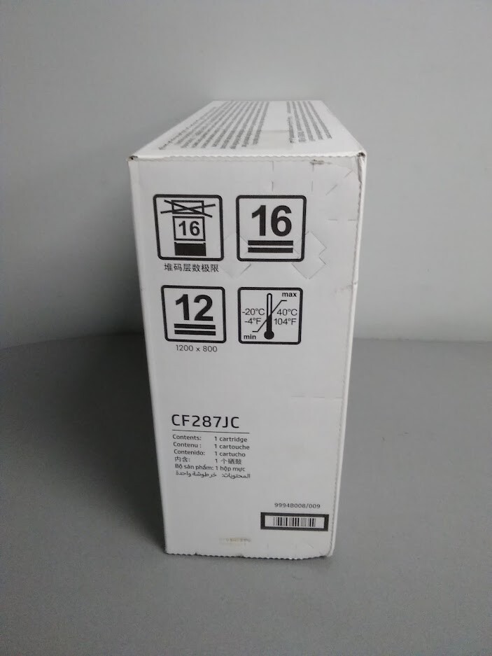 HP 87j Cf287jc Toner Cartridge Black Genuine for sale online | eBay