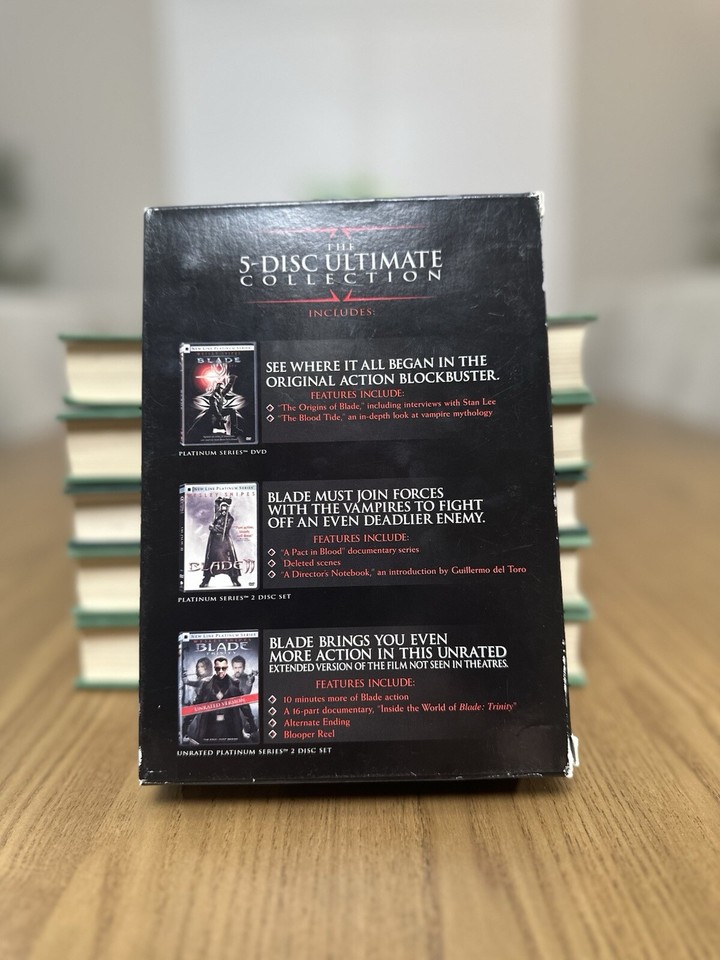 Blade Trilogy (DVD, 2005, 5-Disc Set) 794043815928 | eBay