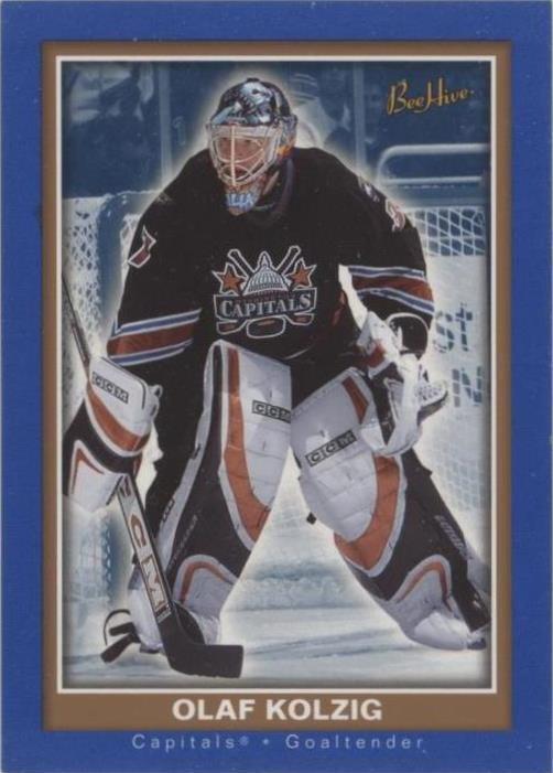 2005-06 Upper Deck Bee Hive - Olaf Kolzig #90 Blue for sale online | eBay