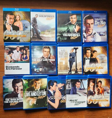James Bond Collection (13 Blu-rays) HTF 883904346708| eBay