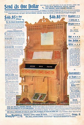 Royal Grand Organ - Sears Roebuck and Co., Chicago, Ill. - 1899 | eBay