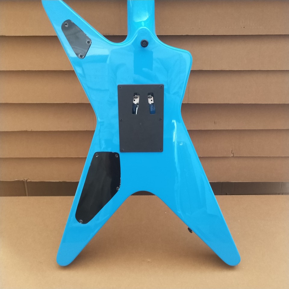 Dean ML Series Pelham Blue Fade Electric Guitar Floyd Rose Tremolo ...