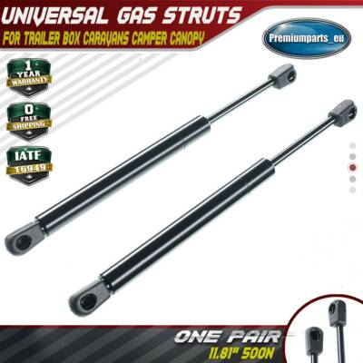 2x Universal Gas Struts for Trailer Box Caravans Camper Canopy 11.81 ...
