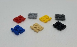 LEGO Plate Modified 1x2 w/ Bar Handle Side w/ Free Ends 2540 [6 pieces ...