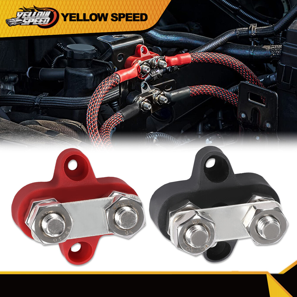 DC 48V Bus Bar 5/16" Heavy Duty Positive Power Distribution Studs ...