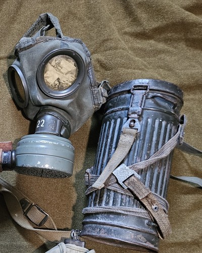 WW2 German M30 Gas Mask | eBay