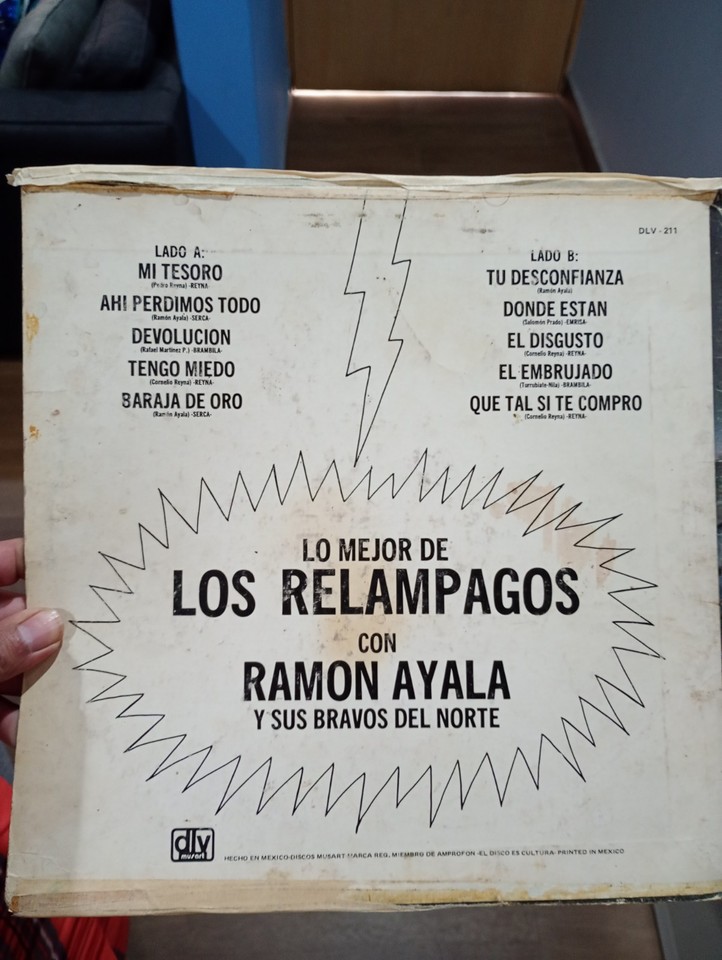 LP VINYL RAMON AYALA Y LOS BRAVOS DEL NORTE.- LO MEJOR DE LOS ...