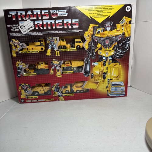 TONKANATOR yellow devastator Transformers Tonka Collaborative 2022 ...