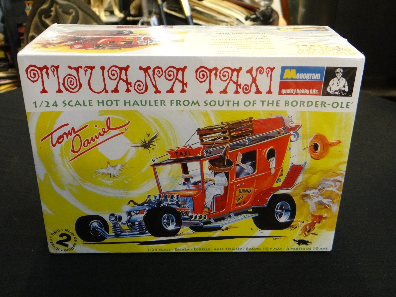 Monogram 85-4261 Tom Daniel's Tijuana Taxi 1/24 Show Rod Kit OOP ...