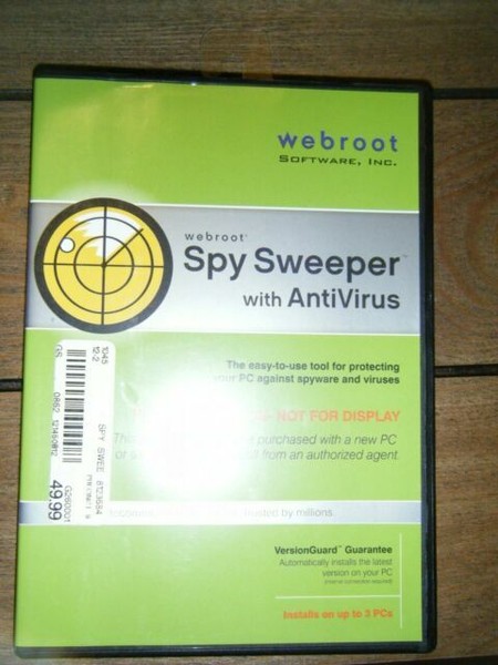 Webroot Software Antivirus with Spy Sweeper for sale online | eBay