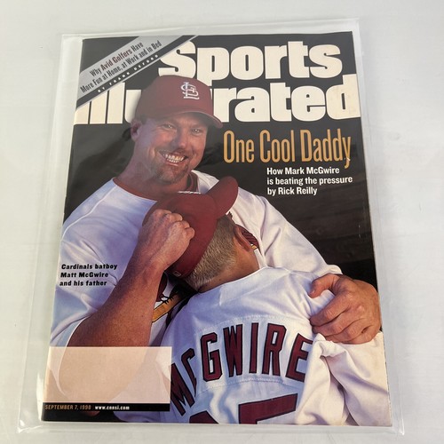 September 7, 1998 Sports Illustrated Mark McGwire One Cool Daddy No ...
