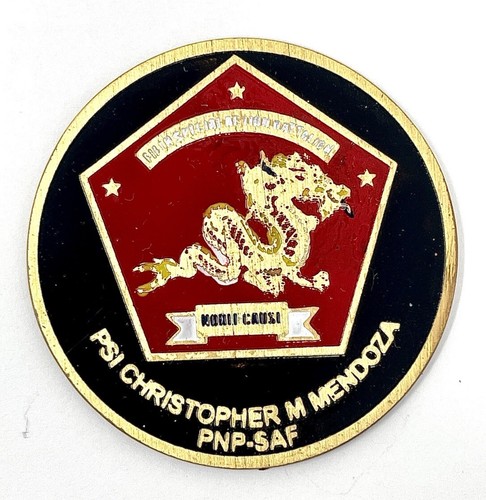 Philippines Challenge Coin PNP SAF Special Action Force Vintage PSA ...