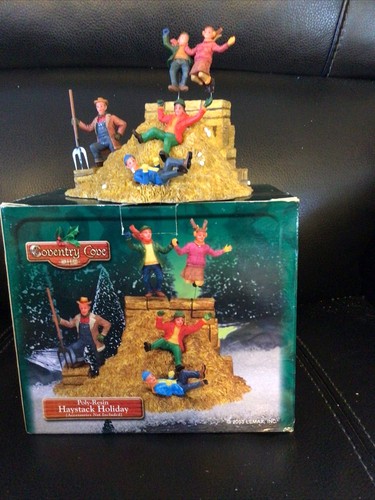Vintage Coventry Cove Poly-Resin Haystack Holiday Village Display 2003 ...