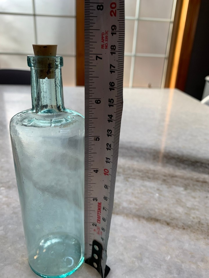 RARE: Antique Quack Med Bottle M L. F. ATWOOD H. H. HAY Bitters ...