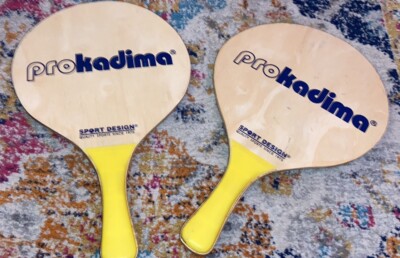 Pro Kadima Paddleball Wood Paddles Beach Paddleball Sport Design ...