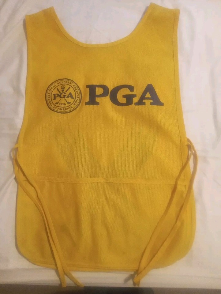 2014 PGA Championship caddie bib Rory McIlroy Valhalla Golf Club open ...