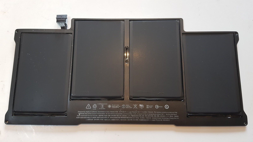 ORIGINAL A1405 A1466 BATTERY APPLE MACBOOK AIR 13 MID 2012 2013 2014 ...