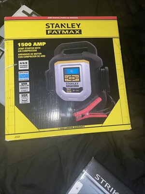 Stanley J15CF Fatmax 1500amp Jump Starter with Air Compressor | eBay
