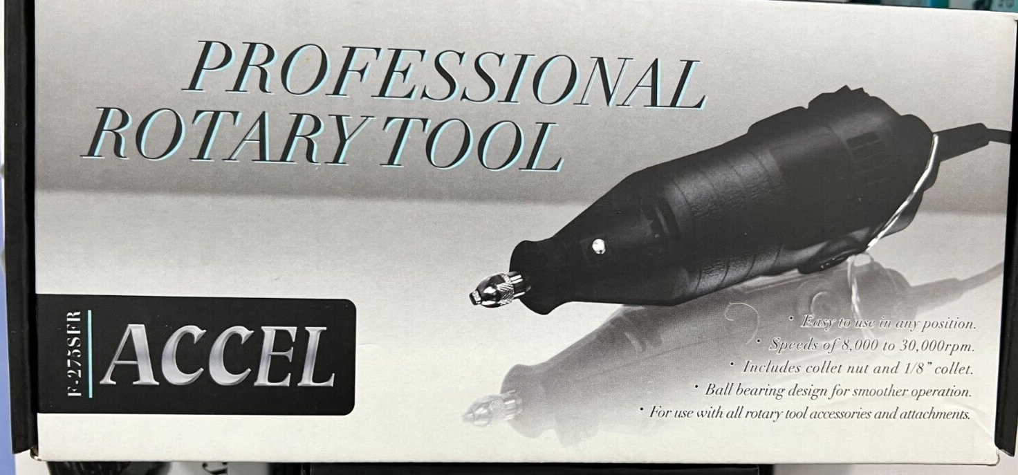 ACCEL Professional Rotary Tool Nail Drill F-275SFR 110V ** F-275FR for sale online | eBay