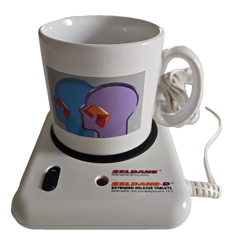 Seldane Seldane -D Pharmaceutical Drug Sales Rep Coffee Mug Promo Cup ...