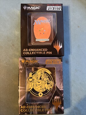 MTG Pinfinity-Foundation-Ajani Pin/MTG Card Back Pin AR Enhanced ...