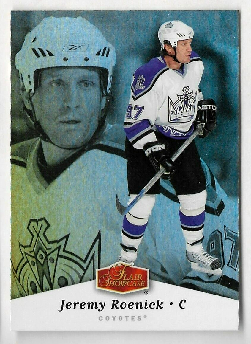 JEREMY ROENICK 2006-07 FLAIR SHOWCASE HOCKEY ICE INSERT CARD #49 ...