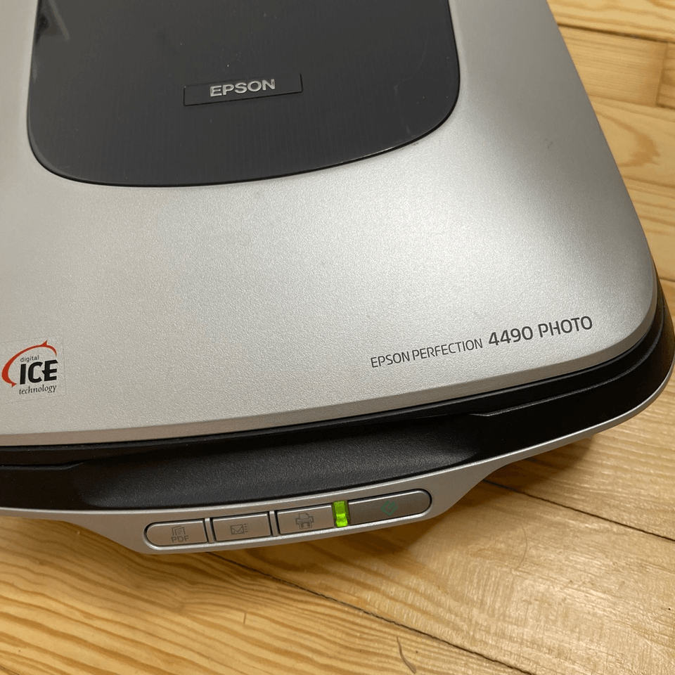 Epson Perfection 4490 Flatbed Scanner Works With Power Adapter Film ...