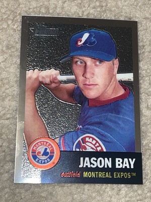 2002 Topps Heritage Chrome Jason Bay 1/553 Montreal Expos | eBay
