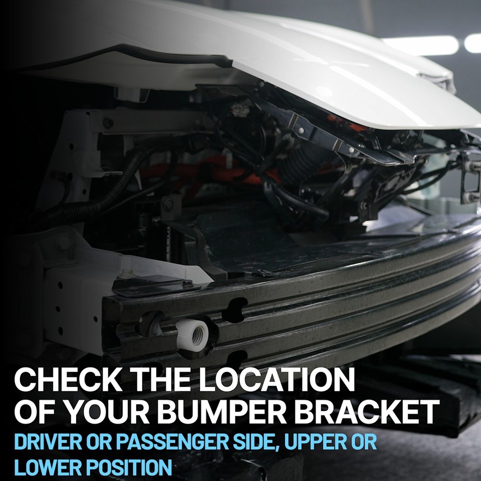 Bumper Face Bar Bracket Front Left Hand Side Driver 5211602061 for ...