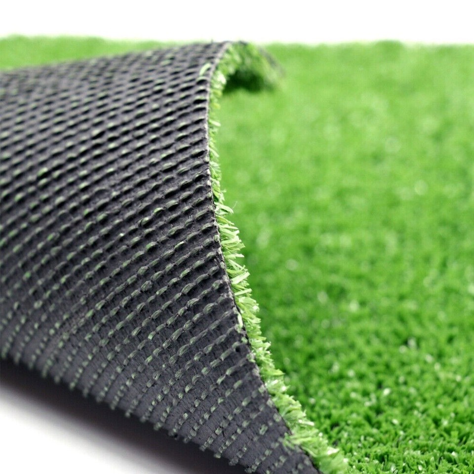 8M Artificial Grass Garden Turf Offcut Roll End Realistic Lawn Fake ...