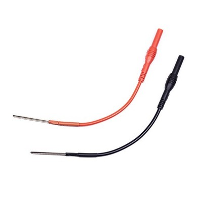 2Pcs 4mm Female Adapter Cable Pin Plug Terminal Wire Multimeter Hook ...