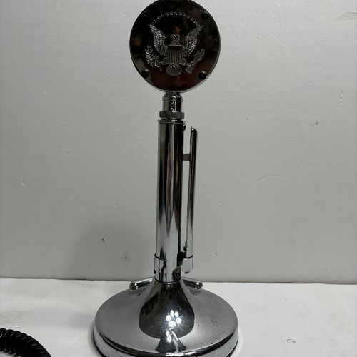 Astatic D-104 Amplified Microphone Silver Eagle UNTESTED | eBay