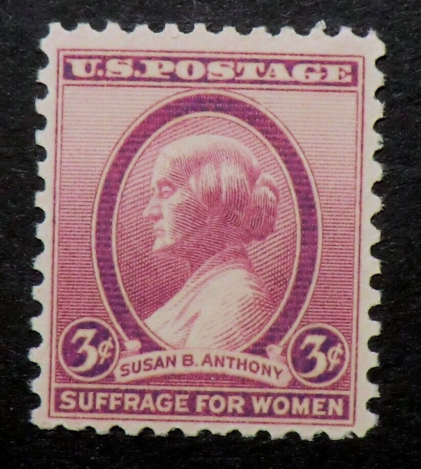 784 MNH 1936 3c Susan B. Anthony Women's Suffrage Anti Slavery 19th ...