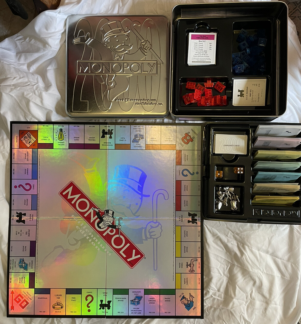 Monopoly 2000 Millennium Edition Board Game for sale online | eBay
