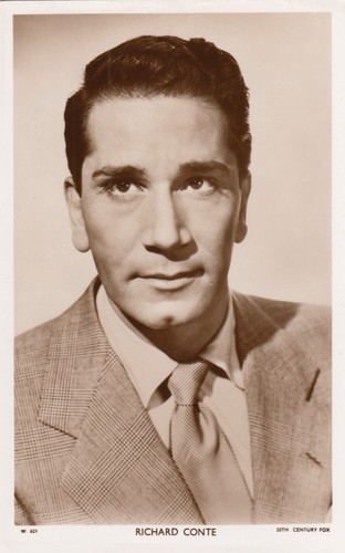 Richard Conte old RPPC Actor Theatre Film Movies Hollywood 2403016 | eBay