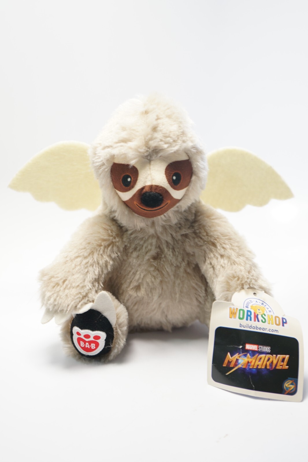 7" Build-A-Bear Gets Heroic with Ms. Marvel Collection Sloth With Wings ...