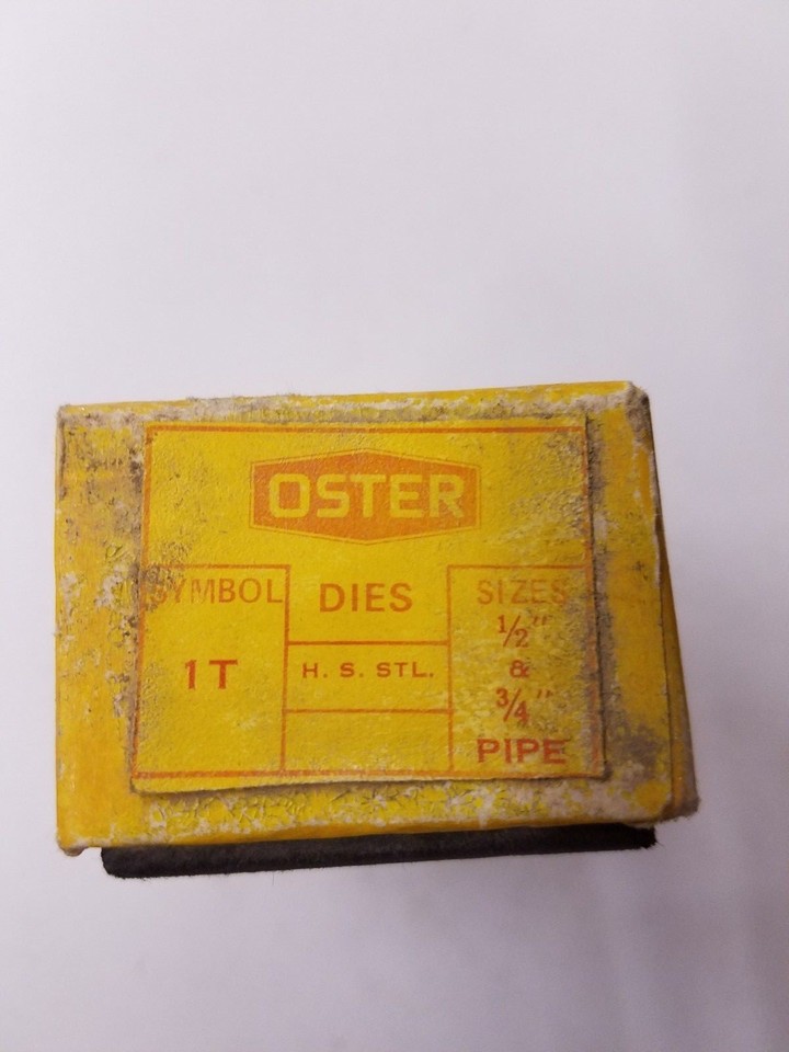 Teledyne Landis Oster Dies sizes 1/2" & 3/4" pipe symbol 1T part #14502 ...