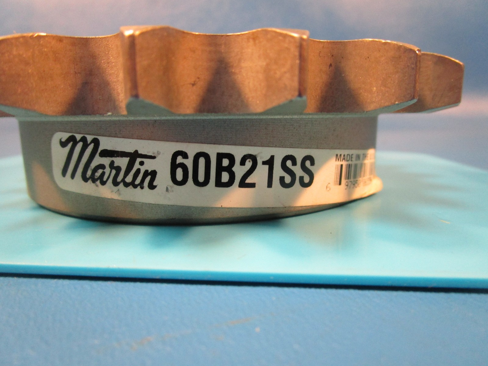 Martin 60B21SS, 60B21 SS, 3/4 Bore, Reborable Sprocket, 60 Single Chain ...
