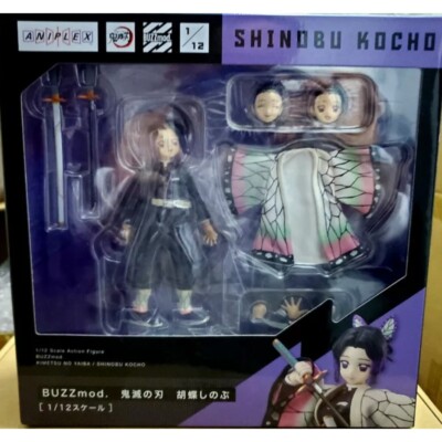 Original BANDAI Aniplex Demon Slayer BUZZmod Kochou Shinobu Figure ...