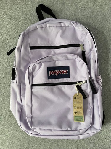 JanSport Big Student Backpack Pastel Lilac School Student Laptop ...