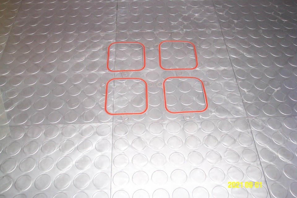 Mercury Mercruiser Quicksilver 454 502 EFI Intake Plenum Gasket Kit 27 ...